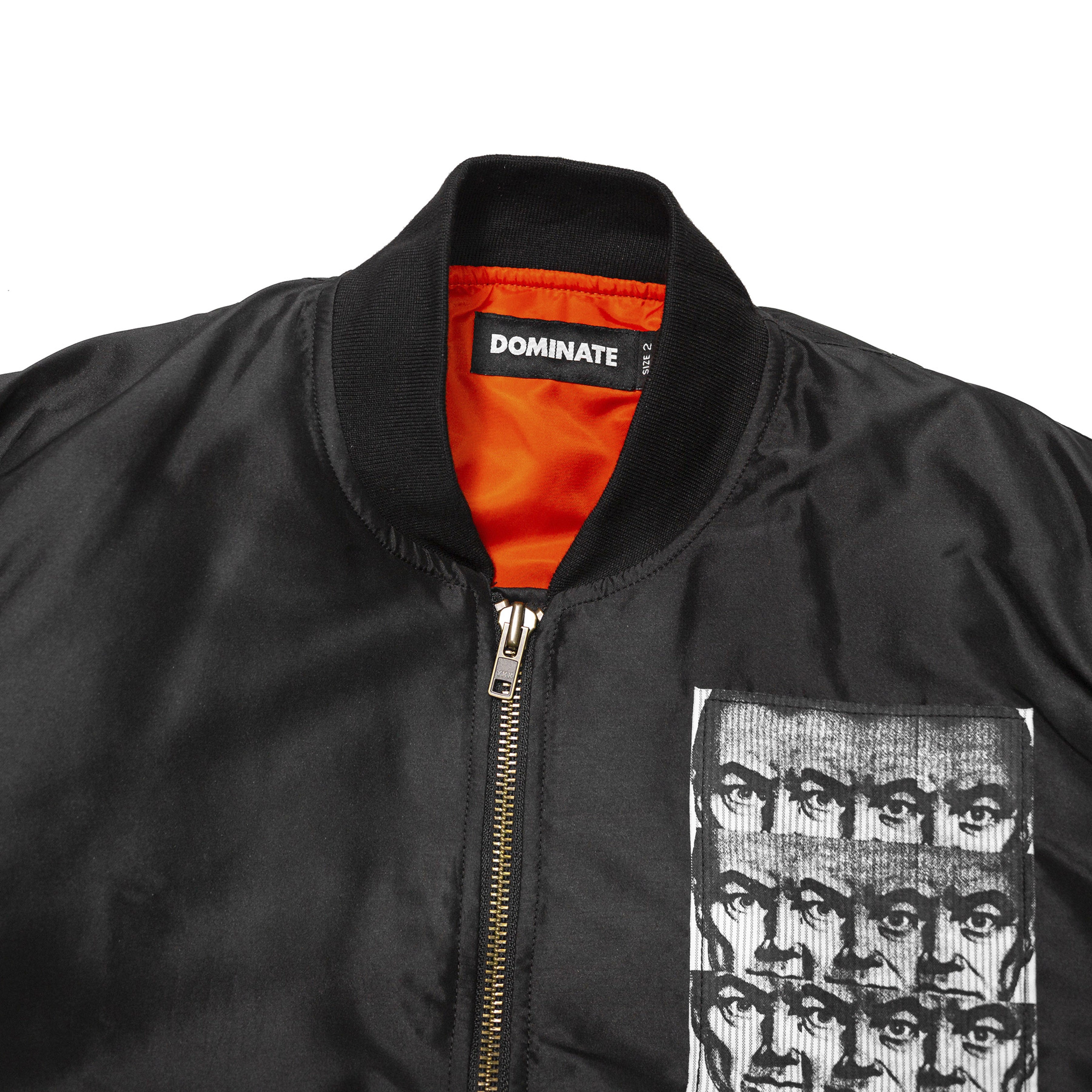 DNA MA-1 JACKET BLACK – Dominate Jakarta